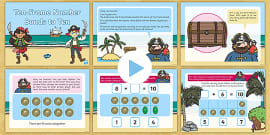 Pirate Ten Frame Sticker Reward Charts (teacher made)