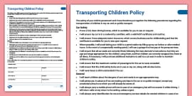 Missing Child Policy EYFS for Childminders | Easy Download