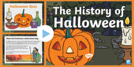 The Origins of Halloween PowerPoint (teacher made)