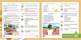 Guided Reading Independent Activities for KS1 (teacher made)