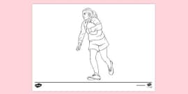 FREE! - Girl Playing Recorder Colouring | Colouring Sheets