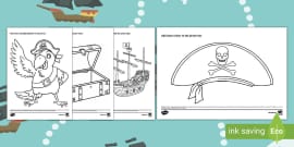 EYFS Draw a Pirate Pencil Control Activity | Twinkl - Twinkl