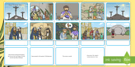 KS1 The Easter Story Sequence Cards | Primary - Twinkl