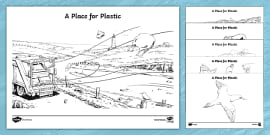 FREE! - Plastic Sheet | Colouring Sheets (Teacher-Made)