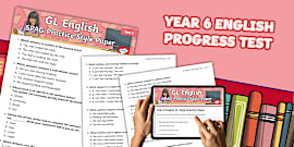 Year 6 SPAG GL Style Practice Paper