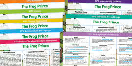 The Frog Prince Page Borders (teacher made)