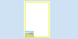 FREE! - City Page Border | Page Borders | Twinkl Resources