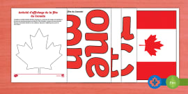 My Canada Day Plans Activity Sheet French (teacher made)