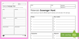 KS3 Materials Worksheets | KS3 Chemistry | Beyond Science
