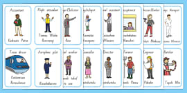 Visual Timetable Flashcards English Te Reo Māori - Back to School