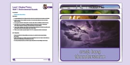 Level 1 Aspect 1: Environmental Sounds Display Photos