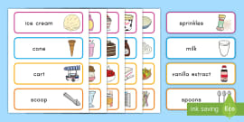 Sequencing Cards Eating Ice Cream (teacher made) - Twinkl