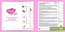 Recap Level 3 Lesson Plan - Level 3 Week 9 (teacher made)