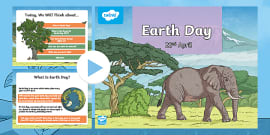 Earth Day Words and Pictures PowerPoint (teacher made)