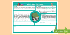 FREE! - World Book Day Top 5s Activity (teacher made)