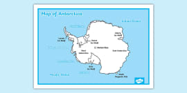 Antarctica Fact File Template, Antarctica, Continents