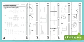 Foundation Maths Assessment I Can Statements Checklist