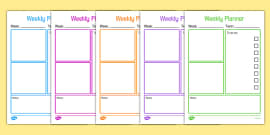 Medium Term Plan Template - lesson plan, plans