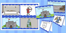 Challenge Cards Fairytale Castle (teacher made)