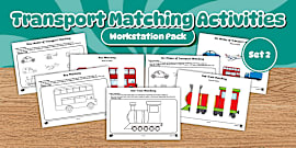 Vehicles and Transport Sensory Activities Pack | Twinkl