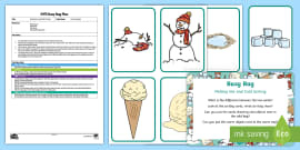 EYFS Toy Freeze Science Experiment and Prompt Card Pack
