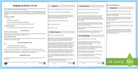 KS2 Running for Speed Activities Adult Guidance - Twinkl