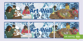 Art Wall Banner (teacher made) - Twinkl