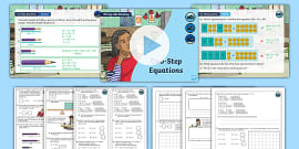 Year 6 KS2 Solving Equations Maths PowerPoint (teacher made)