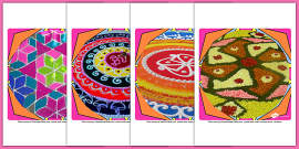 What is a Rangoli pattern? - Answered - Twinkl Teaching Wiki