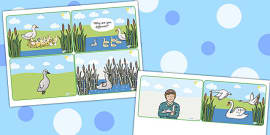 KS1 The Ugly Duckling Differentiated Reading Comprehension Activity