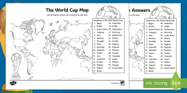 World Cup 2022 Map (teacher made)