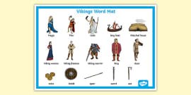 FREE! - Viking Language KS2 Mat - Viking Resources - Twinkl