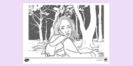 FREE! - Stand Up Girl PE Kit Colouring Sheet | Colouring Sheets