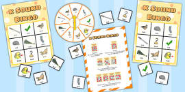 Final 'K' Sound Board Game (teacher made) - Twinkl