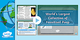 UKS2 Stone Age Unicorn Daily News PowerPoint (Teacher-Made)