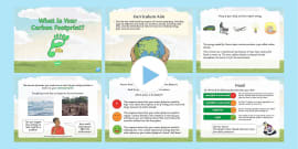 Earth Day: Reducing Your Carbon Footprint PowerPoint
