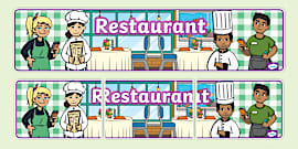 Restaurant Role Play Pack – ESL Restaurant Role Play