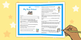 New Class Editable Social Story (Teacher-Made) - Twinkl
