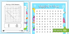 FREE! - Book Review Writing Frame to Support Teaching on Sharing a Shell