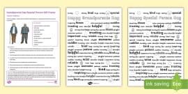 Special Person Day Cards (teacher made) - Twinkl
