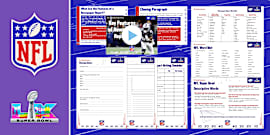 NFL: Super Bowl – Word Search