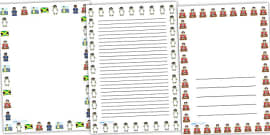 FREE! - Florence Nightingale Page Borders (teacher made)