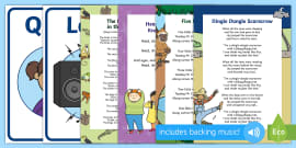 Loud and Quiet Songs and Rhymes PowerPoints Pack - Twinkl