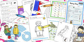 EYFS Rainy Day Activity Pack (teacher made)