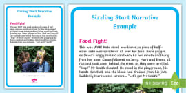 Quick Narrative Writing Activities | Writing Stimulus