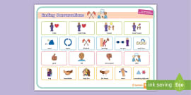 Lunchtime Communication Board (teacher made) - Twinkl