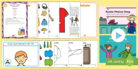 Clothes Songs and Rhymes PowerPoints Pack - clothing, dressed, wearing