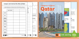 KS1 Qatar Fact Cards - Geography (Hecho por educadores)