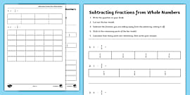 What's My Fraction? Mystery Fraction Activity - Twinkl - KS2