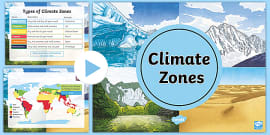 World Climates | Climate Regions Posters | Printable